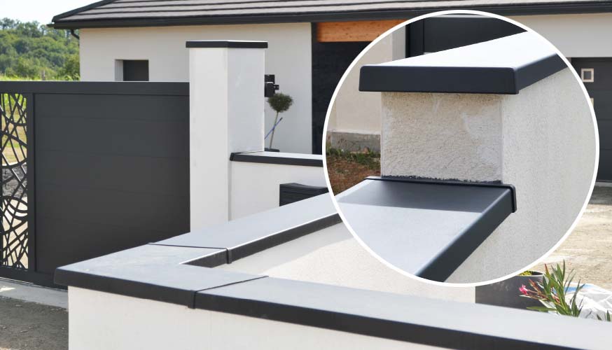 Pourquoi la couvertine aluminium est la solution pour habiller les murs